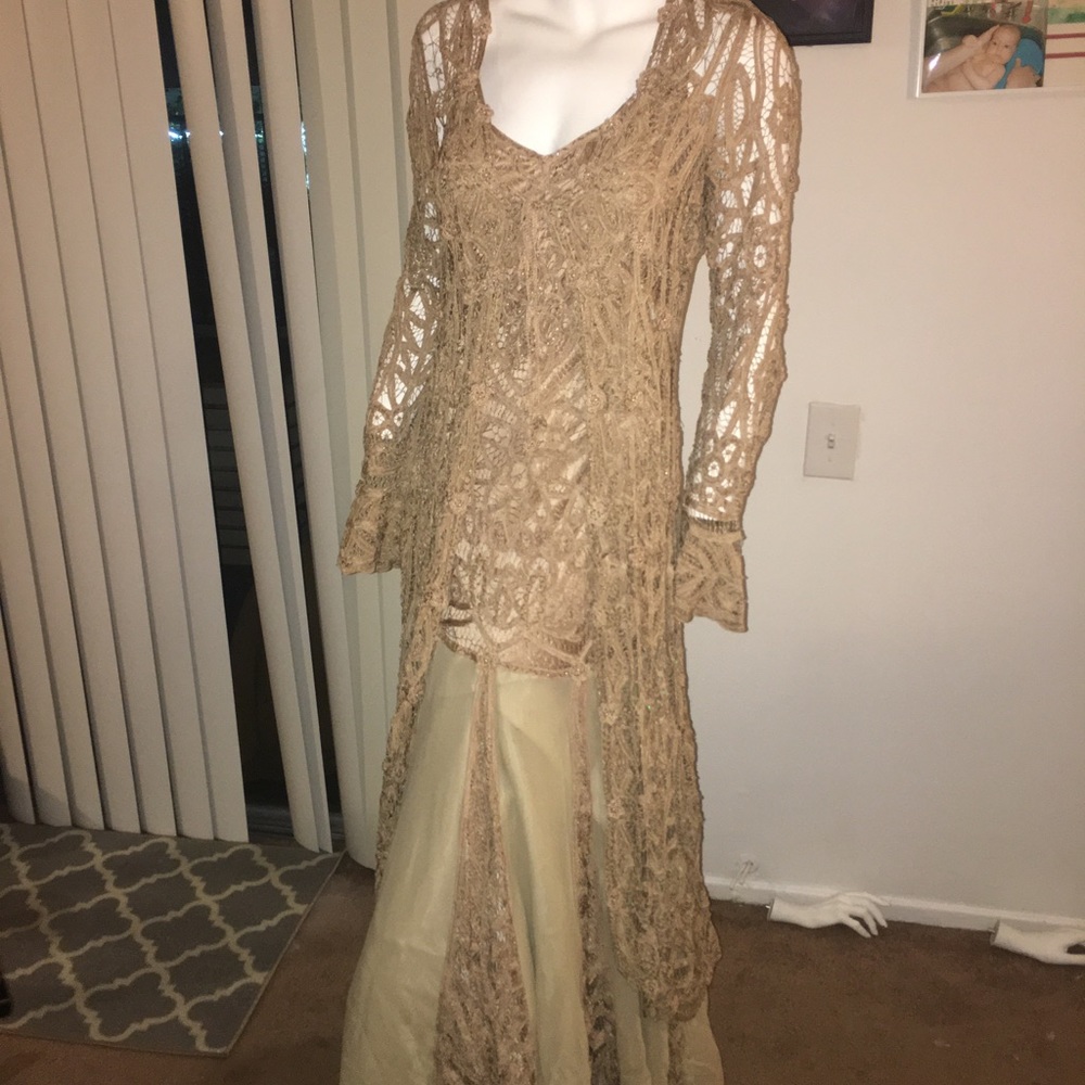 Sue Wong-Nocturne Collection Designer Evening Gown - Gem